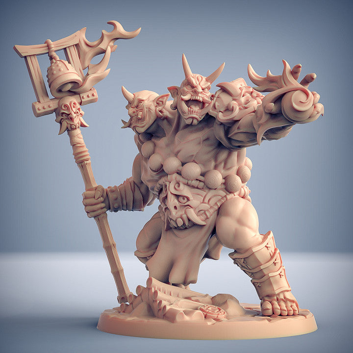 Ogre Magi Miniature Oni Clan Hero | Dungeons and Dragons Mini RPG Tabl ...