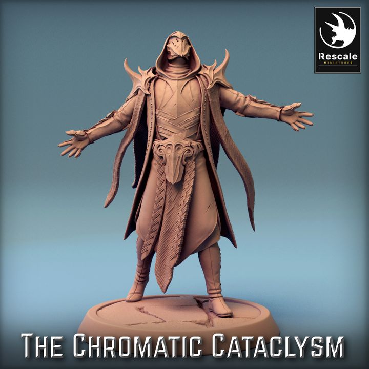 Tiamat Cultist Collection - Multiple Poses (25mm Base) – PaintableMinis